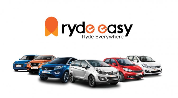 Discover the destination - Ryde easy app. - Speak loud with your Brand