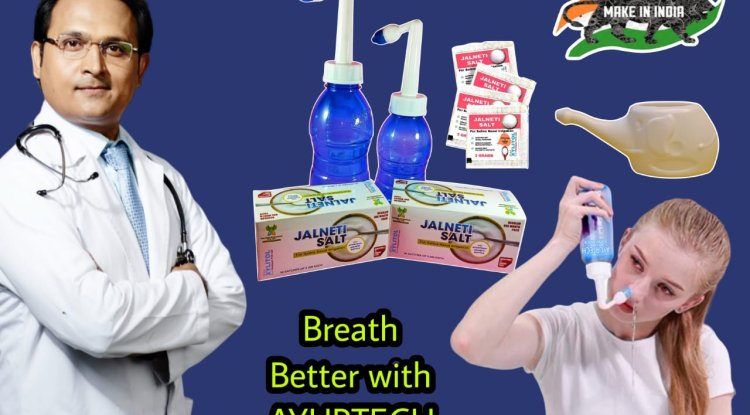 New JALNETI Bottle Offers Mental Clarity, Sinusitis Relief, and ...